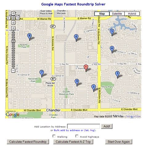 Online Traveling Salesman Problem Solver