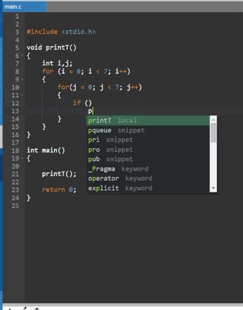 20 programming for beginners c language pattern printing 💫