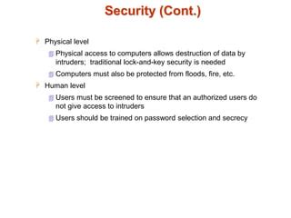 Database Management System Security Pptx