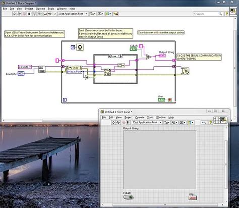 arduino labview visa interfacing w software on the computer