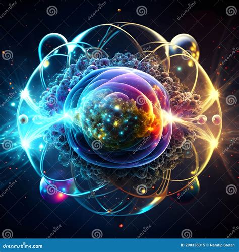 Quantum Concepts Involve Particles Stock Image Image Of Element