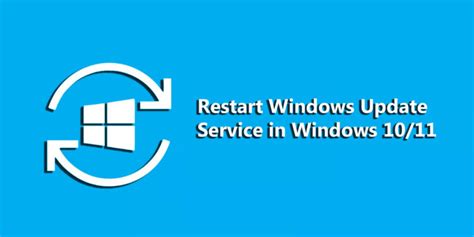 How To Restart The Windows Update Service In Windows SAS Techvision