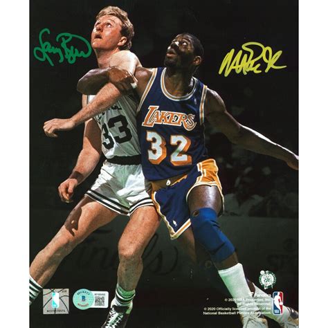 Larry Bird Og Magi Johnson