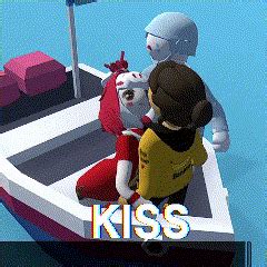 Human Fall Flat Kiss Gif Human Fall Flat Kiss Love You Discover Share Gifs