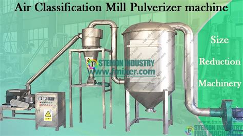 Air Classification Mill Pulverizer Machine Youtube