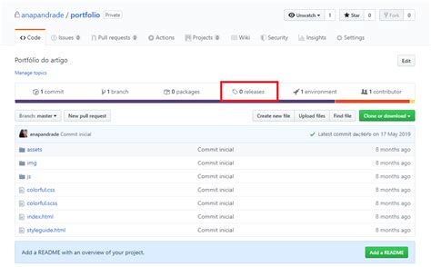 Criando Release No GitHub Blog Da TreinaWeb