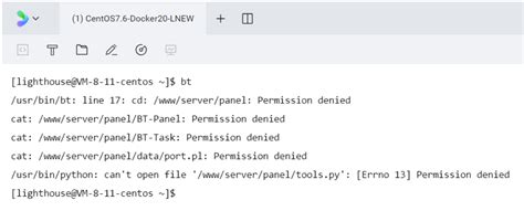 服务器远程连接后，输入命令提示permission Denied的解决方法 Seo视频网seo视频网