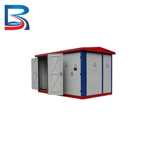 Sf6 Air Insulated Metal Clad Power Compact Transformer Substation Uses