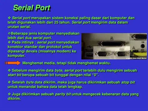 PPT Serial Port PowerPoint Presentation Free Download ID 6930786