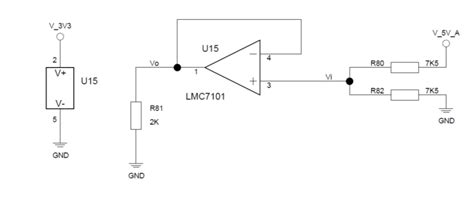 Lmc7101 Unity Buffer Amplifier Problem With Output Voltage