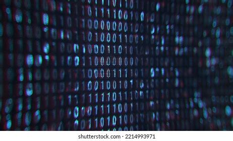 Blue Binary Code Digital Data On Stock Illustration Shutterstock