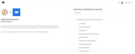 how to create an airtable to webflow sync powerimporter documentation