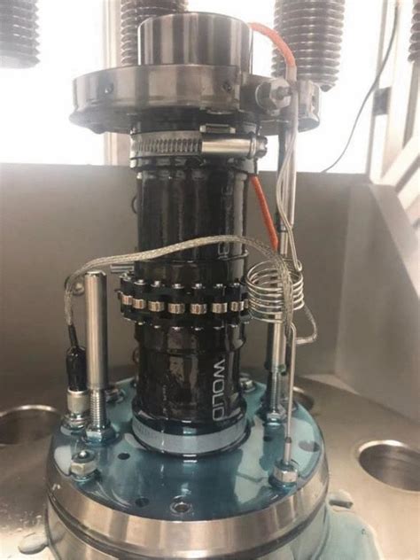 Cylindrical Specimen In Triaxial Loading System For Creep Tests