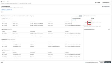 Configure Correlation Logic With Decisions New Relic Documentation