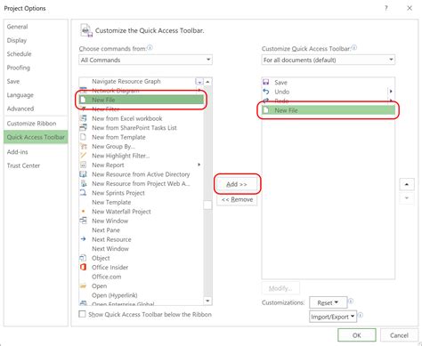 Option To Customize Quick Access Toolbar Qat In Oo Desktop Editors Onlyoffice