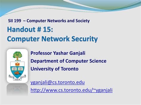 Ppt Handout 15 Computer Network Security Powerpoint Presentation Free Download Id1646179