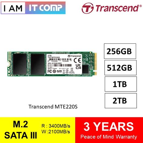 Transcend Mte S M Pcie Nvme Gen X Tlc D Nand Ssd Shopee Malaysia