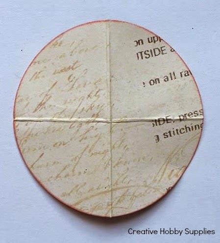 Creative Hobby Supplies Tutorial Tuesday Folded Flower