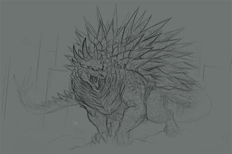 Takz Anguirus Godzilla Series Godzilla Raids Again Legendary