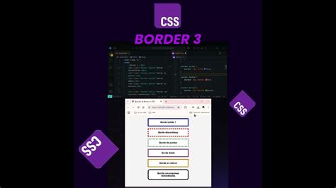🌟📢🚀curso Css Gratis 💰¡aprende A Dar Estilo Al Border De Tu Webpage🌐📢🚀😎