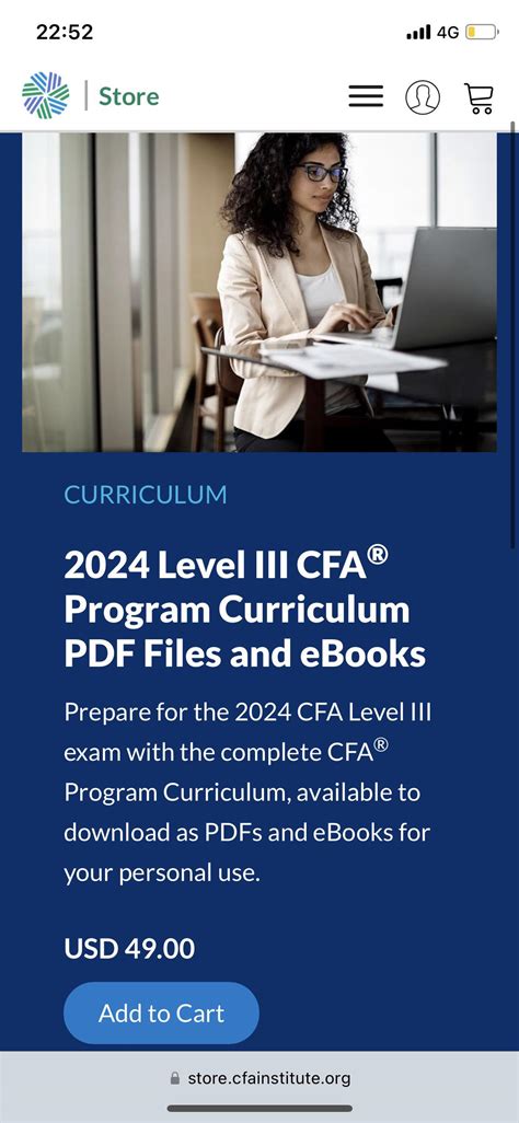 Included Pdf Curriculum No More R CFA