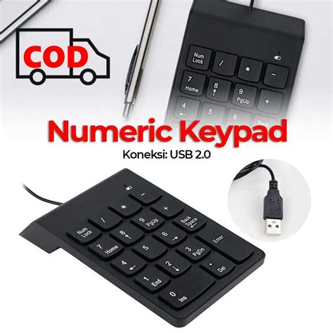 Jual Tombol Angka Keyboard Numpad Numeric Keypad Usb 2 0 18 Pad Keycaps Nyaman Keren Shopee