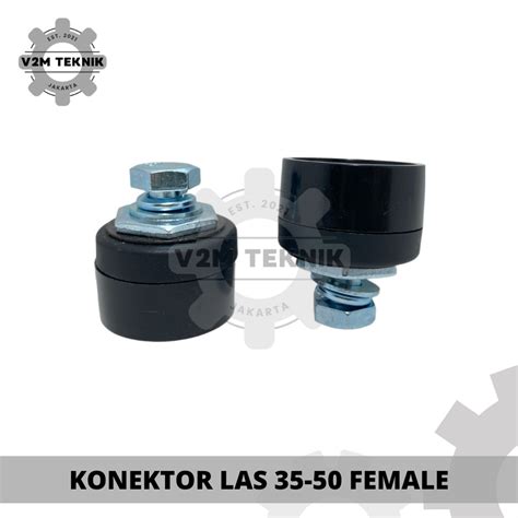 Jual Konektor Mesin Las Mm Female Connector Las Socket