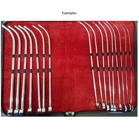 Lister Urinary Uterine Urethral Bouges Dilators Diagnostic Surgical