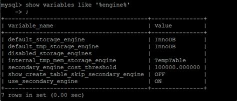 Mysql报错 Unknown System Variable Storageengine 墨问苍生 博客园