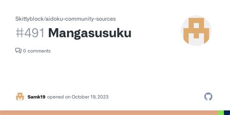 Mangasusuku · Issue 491 · Skittyblockaidoku Community Sources · Github