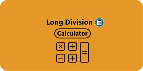 Long Division Calculator Free Online Calculator