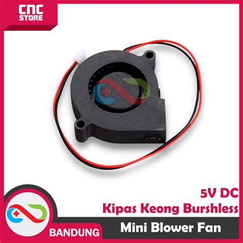 Jual 5v Mini Blower Fan Kipas Keong Brushless Dc Angin Cooling Turbo Cooler 2pin 2p Shopee