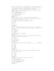 Java Mcqs Pdf What Is The Message Is Displayed In The Applet Made By