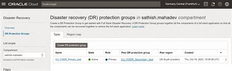 使用 Oci Cli 自動執行完整堆疊災害復原，以取得冷待命拓樸