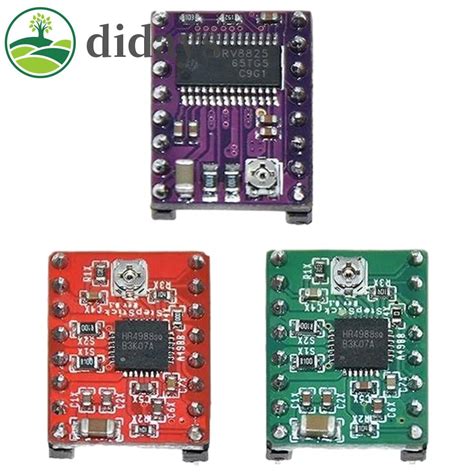 โมดูลขยายสเต็ปมอเตอร์ A4988 Drv8825 พร้อมฮีทซิงค์ สําหรับ Ramps 1 4 Stepstick Shopee Thailand