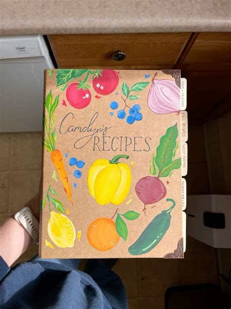 Cookbook Title Page Ideas