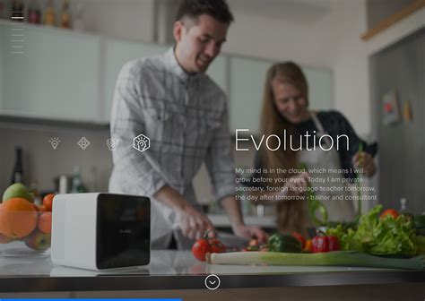 Cubic Robotics Website Behance