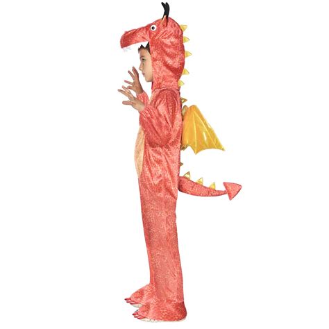 Fire Dragon Costume Age 8 To 10 Years Once Upon A Time Party Shop