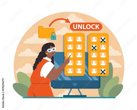 Ethical Hacker Character Conducting A Security Penetration Test White Vector De Stock Adobe