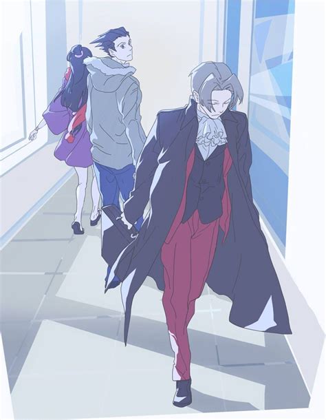 Ace Attorney Maya Fey Phoenix Wright And Miles Edgeworth Phoenix Wright Ace Favorite