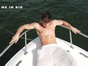 Reno Gold Strokes On A Boat Showing Every Inch Of His Body Before Shooting A Huge Load Xxx