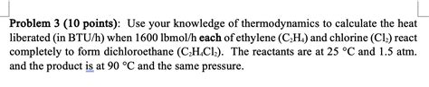 Problem 3 10 Points Use Your Knowledge Of