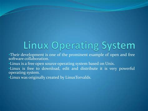 Operating System Ppt Pptx Operating Systems Computer Software And