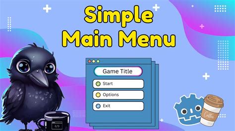 How To Create A Simple Main Menu In Godot Youtube