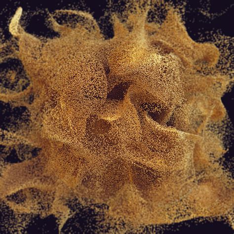 The Particle Behavior On Behance