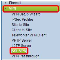 Configure Secure Sockets Layer Virtual Private Network SSL VPN On The RV Or RV Router