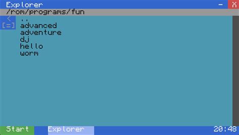 Github Notvelledamineos A Graphical Operating System For Computercraft