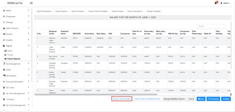 how to insert new employees using csv