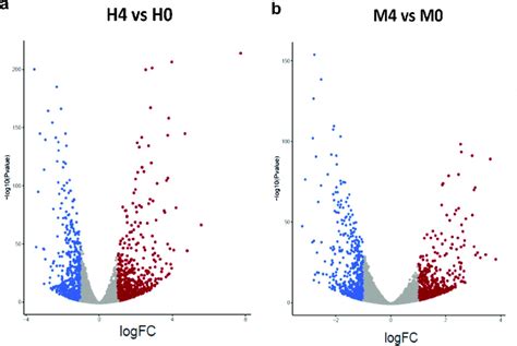 Differential Gene Expression Analyses A B Volcano Plots Were Used To Download Scientific