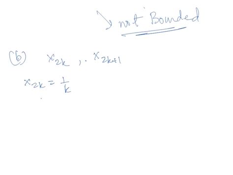 Solved Exercise 2115 Let Xn Be A Sequence Defined By If N Is Odd